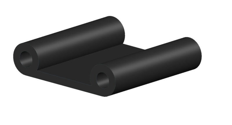 Dubbele P-profielen, kraalprofielen en B-profielen op maat | Alman Rubber