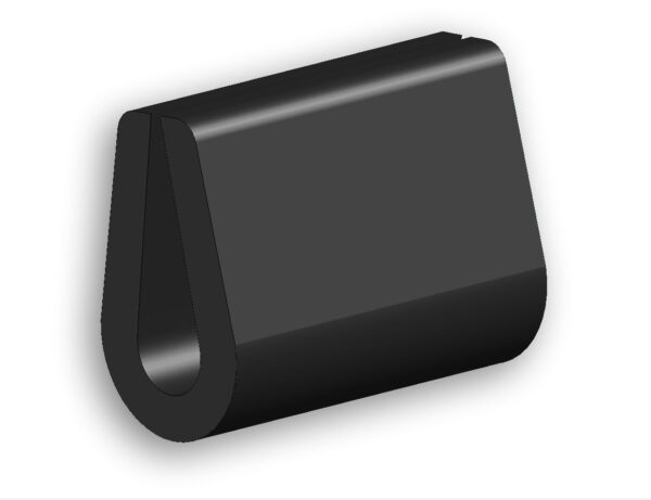 Rubber U-profiel rond | Afdichting & bescherming | Alman Rubber